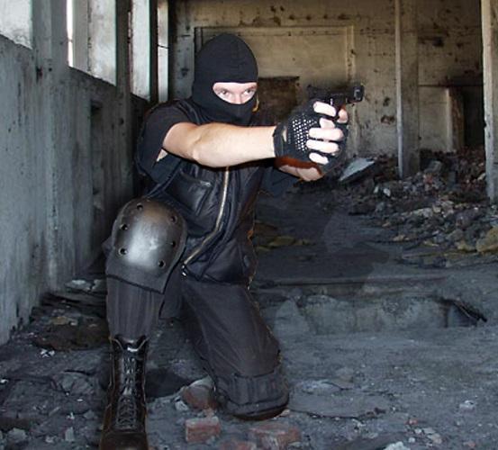 Creare un costume da SWAT (testa di cuoio, soldato speciale )